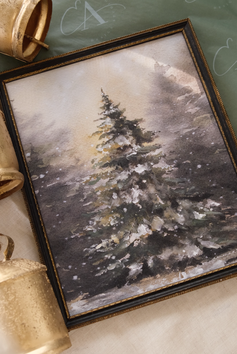 Watercolour Christmas Products – Emma Allen Design Studio